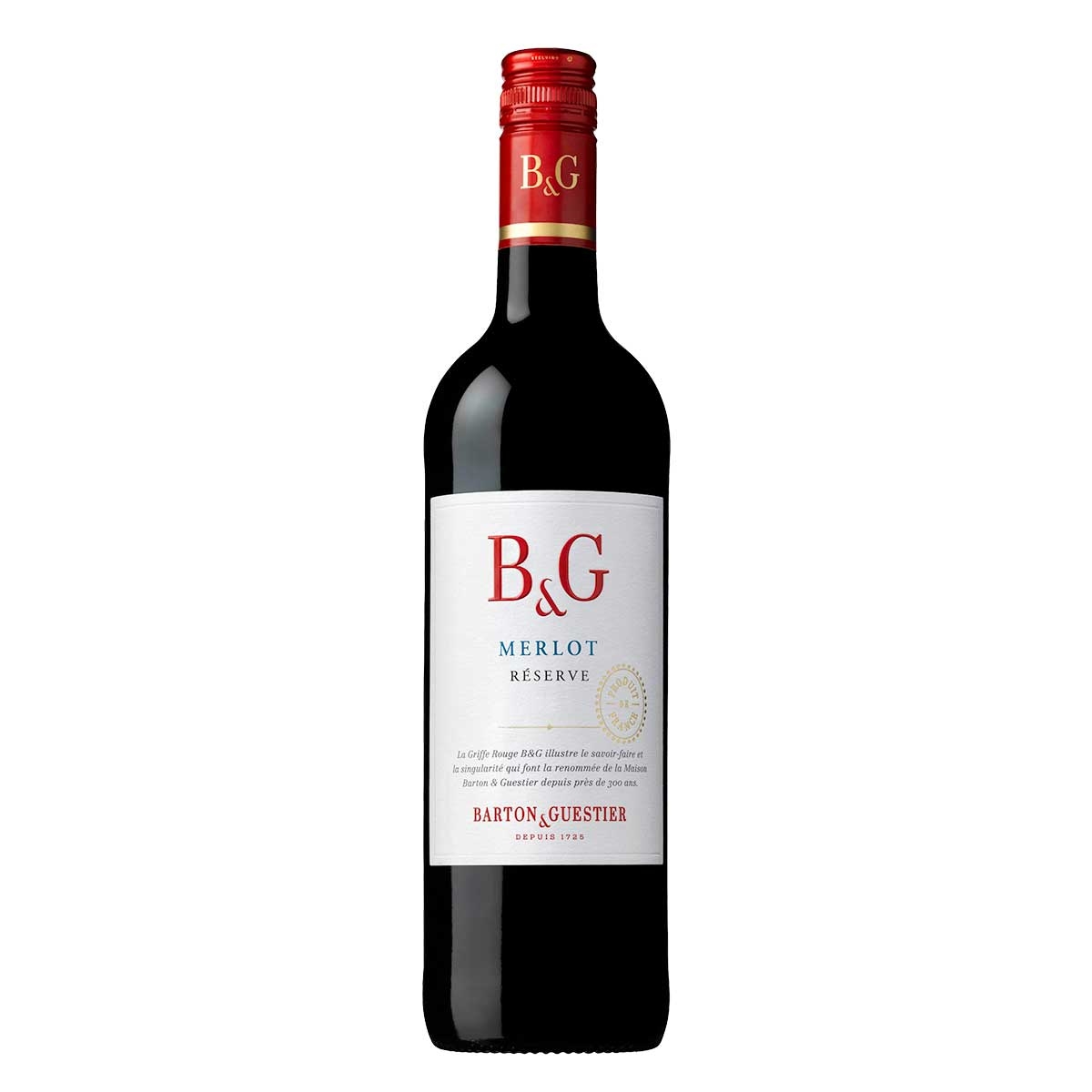 Vinho Tinto Bg Merlot Reserve 750ml