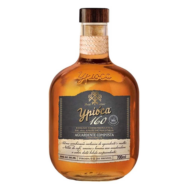 Cachaça Ypióca 160 Cartucho 700ml