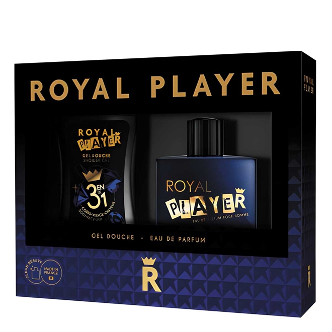 Kit Perfume Corania Royal Player Pour Homme 100ml + Shower Gel 250ml ...