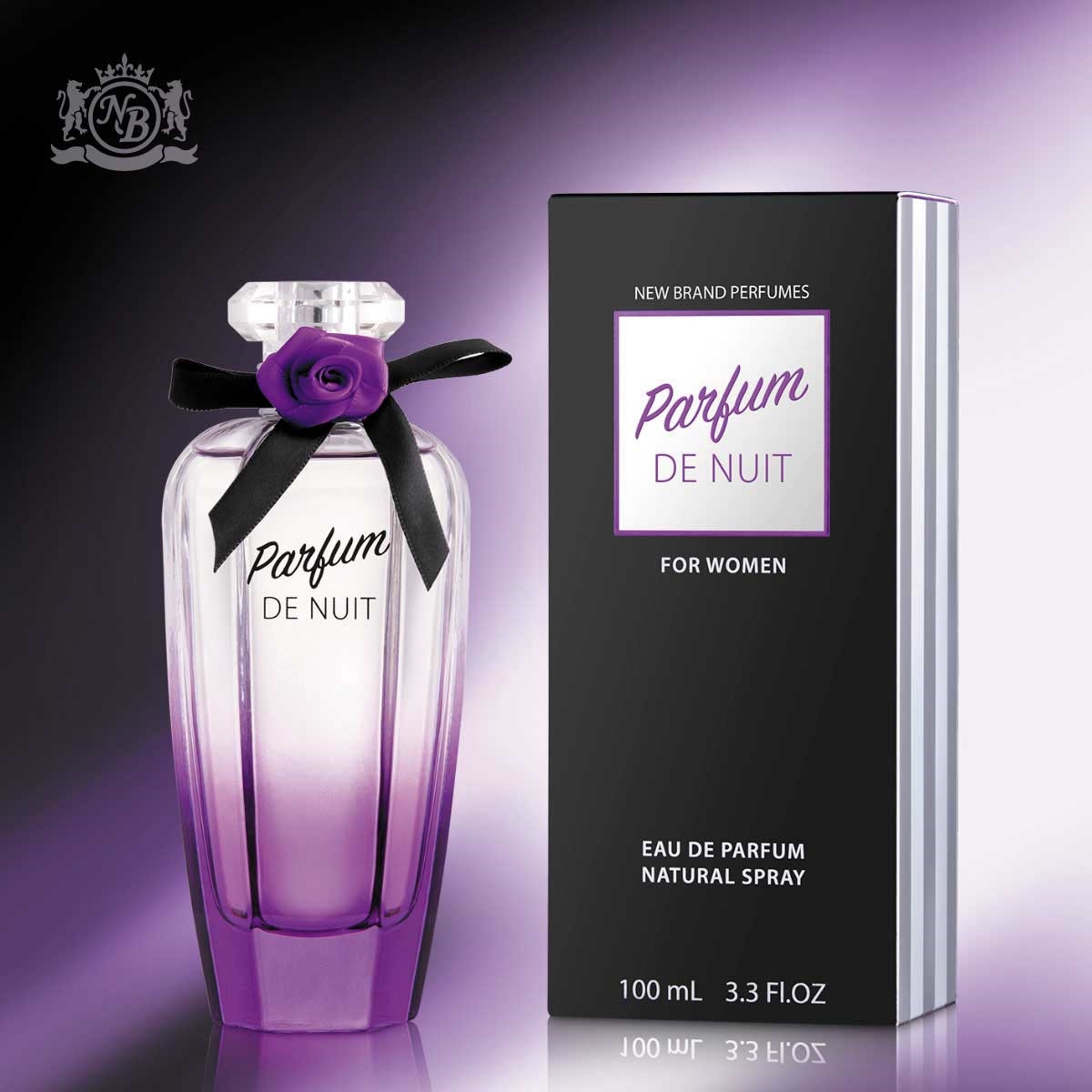 Perfume New Brand Prestige Parfum De Nuit For Woman - Eau de Parfum ...