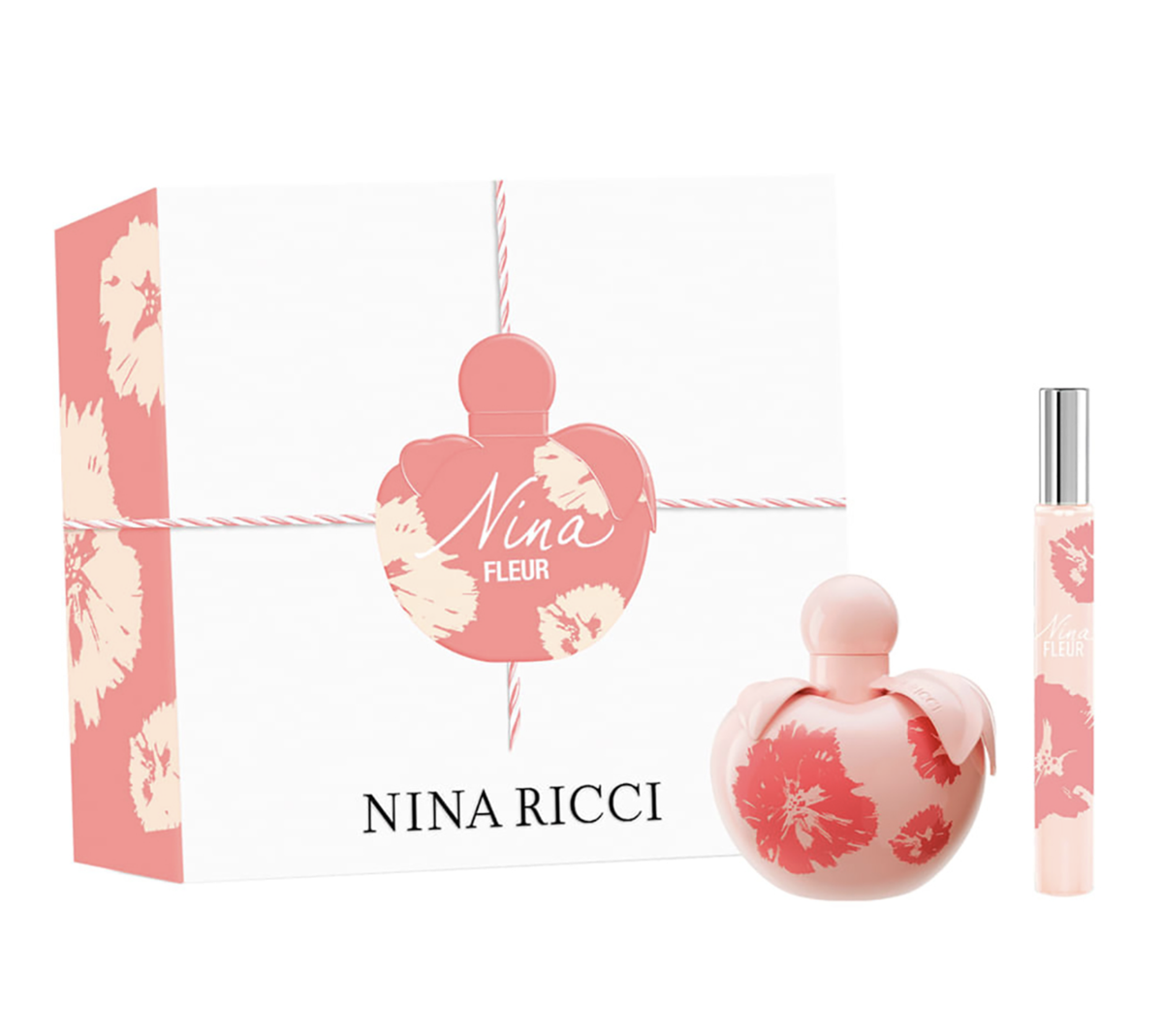 Kit Perfume Nina Ricci Nina Fleur Eau de Toilette 50ml + Perfume Rollon ...
