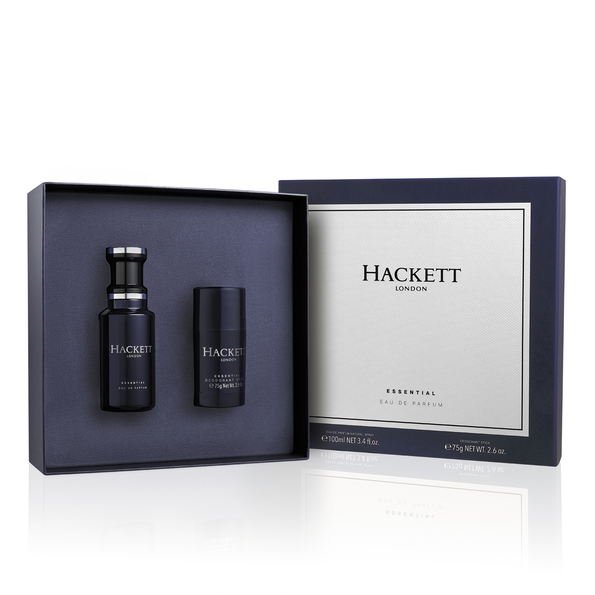 Kit Perfume Hackett Essential + Desodorante 75g