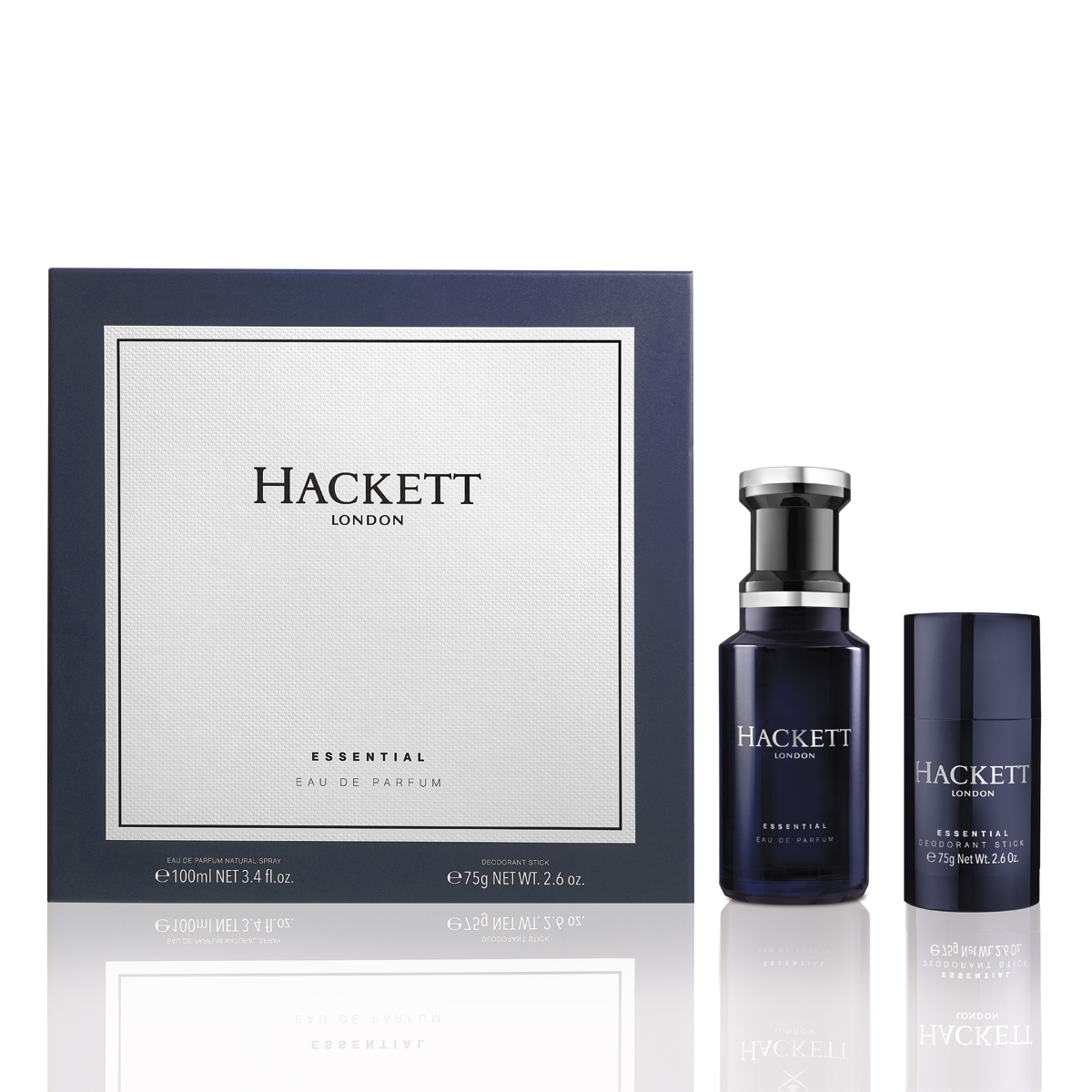 Kit Perfume Hackett Essential + Desodorante 75g