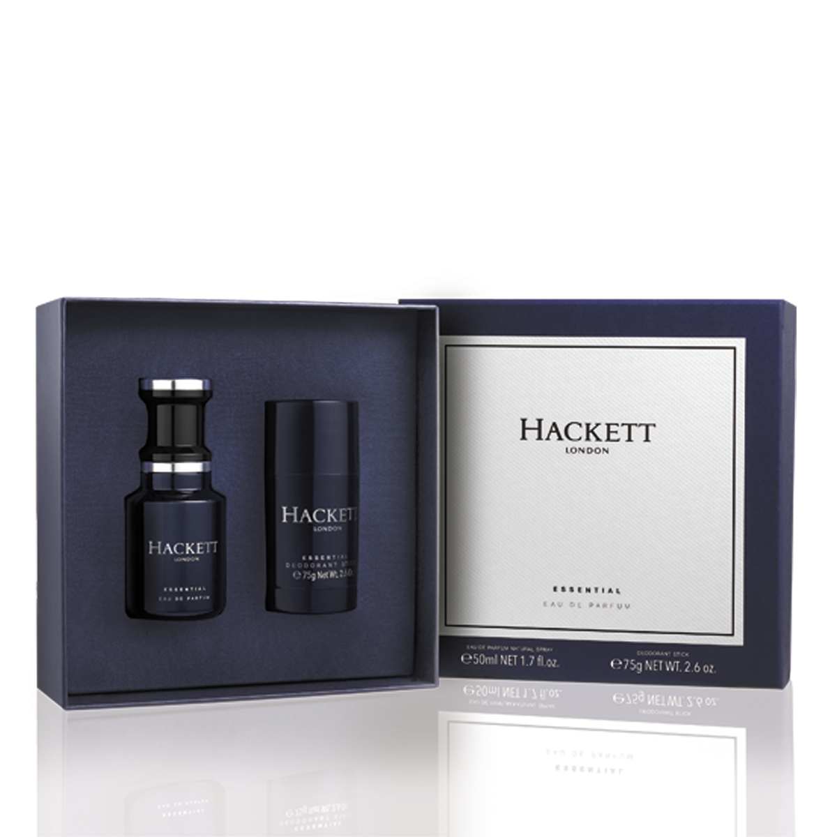 Kit Perfume Hackett Essential + Desodorante 75g