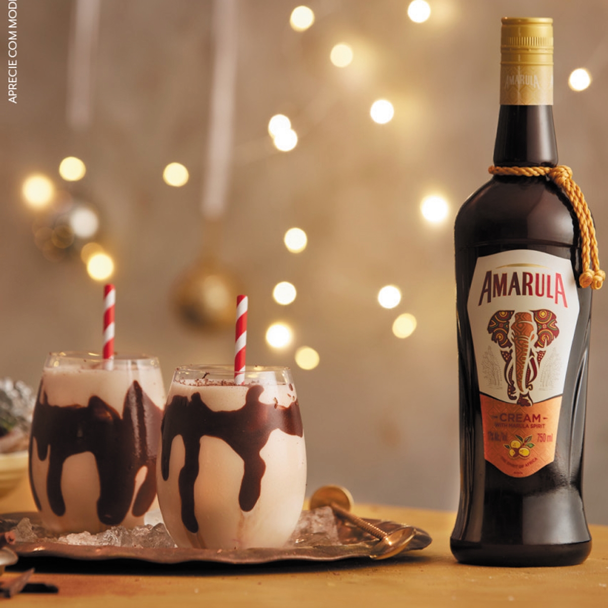 Licor Amarula Cream - Creme Com espírito Marula 375ml