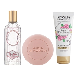 Kit Perfume Jeanne Arthes Rose - Eau De Parfum 60ml + Creme Para Mãos 75ml + Sabonete 100gr