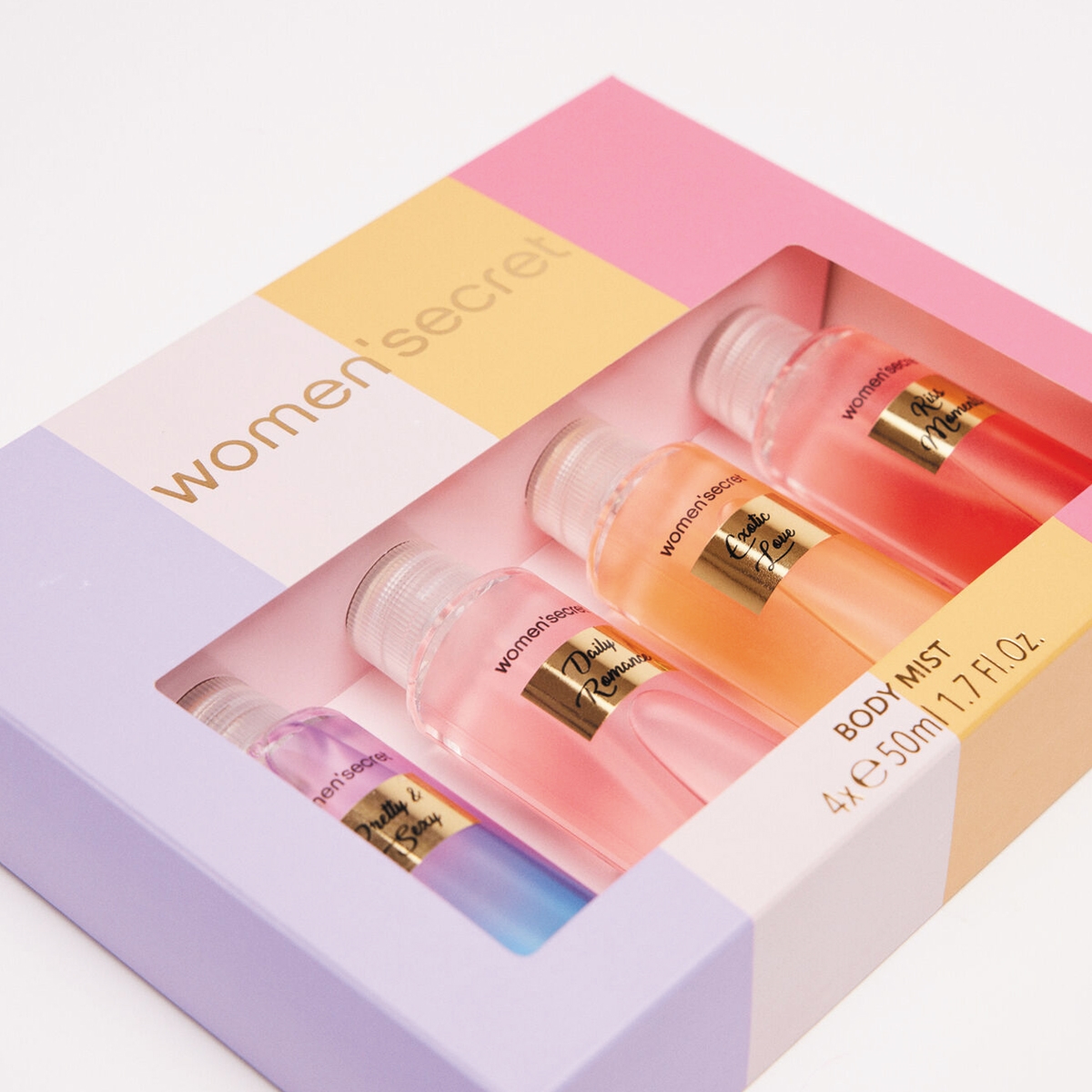 Kit Bruma Corporal Women'Secret Color 4x50ml