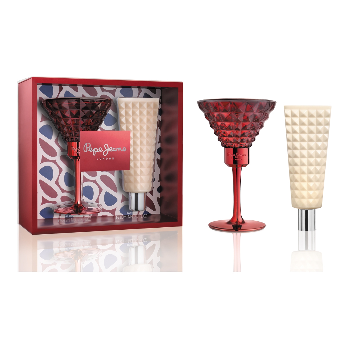 Kit Perfume Pepe Jeans London Calling For Her 80ml + Body Lotion 80ml ...