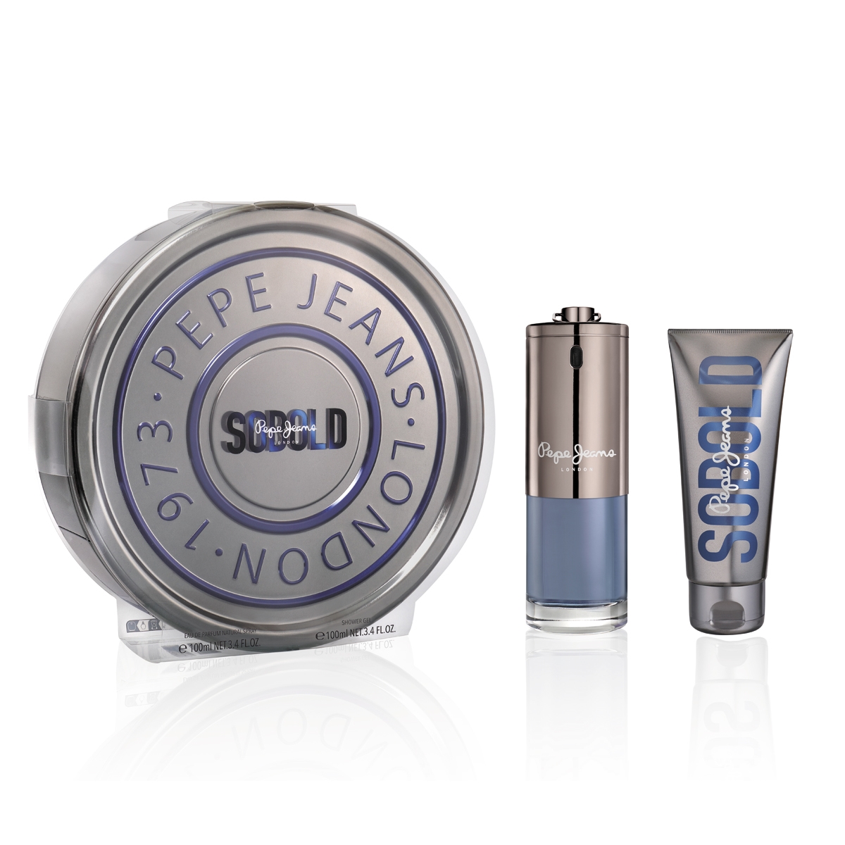 Kit Perfume Pepe Jeans Sobold For Him 100ml + Shower Gel 100ml - Eau De ...