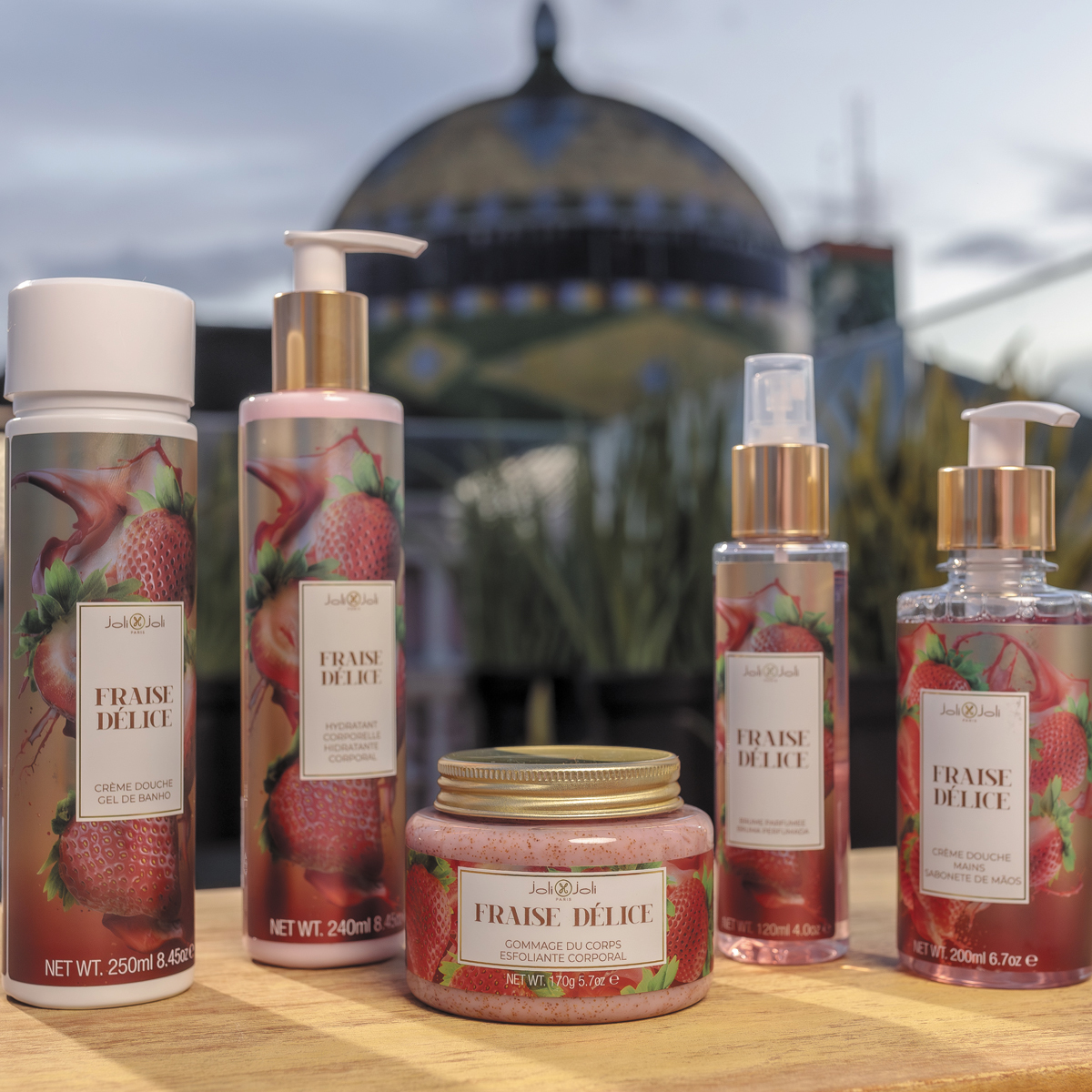 Creme de Mãos Joli Joli Fraise Délice