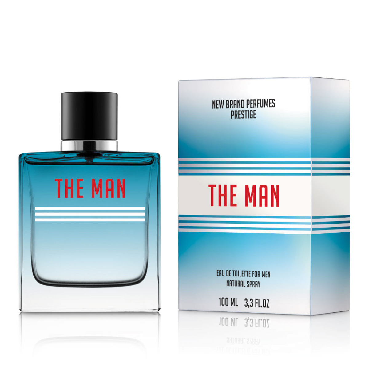 Perfume New Brand Prestige The Man For Men - Eau De Toilette Masculino