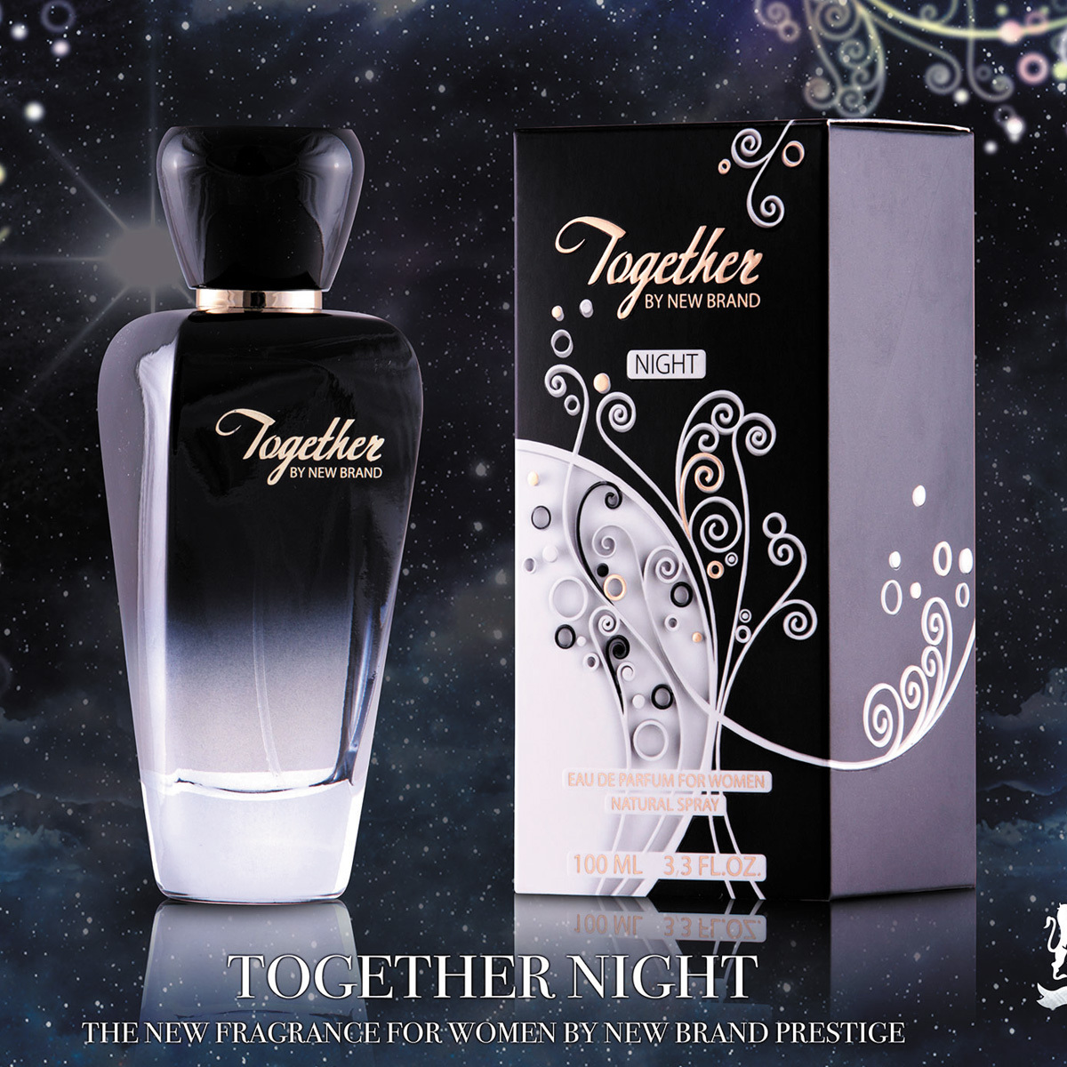 Perfume New Brand Prestige Together Night For Women - Eau De Parfum ...