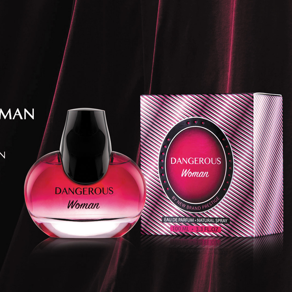 Perfume New Brand Prestige Dangerous For Women - Eau De Parfum Feminino