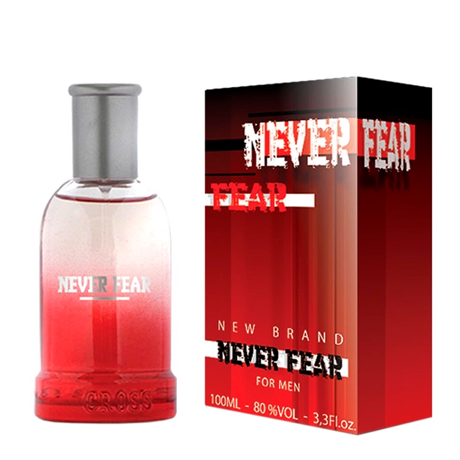 Perfume New Brand Never Fear - Eau de Toilette Masculino