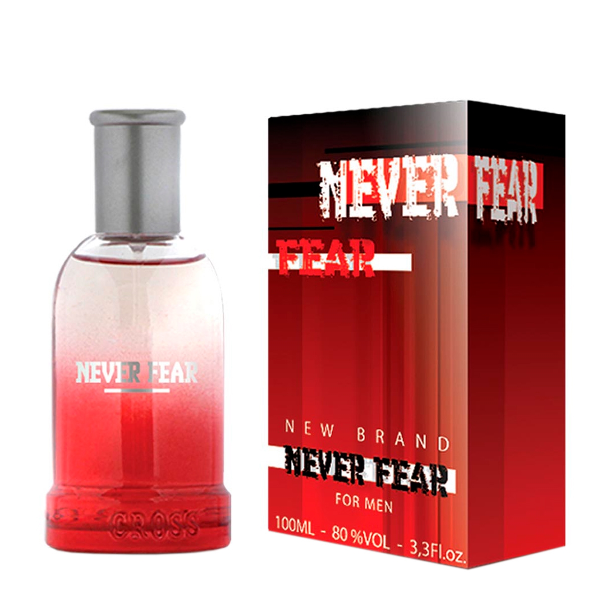 Perfume New Brand Never Fear - Eau de Toilette Masculino