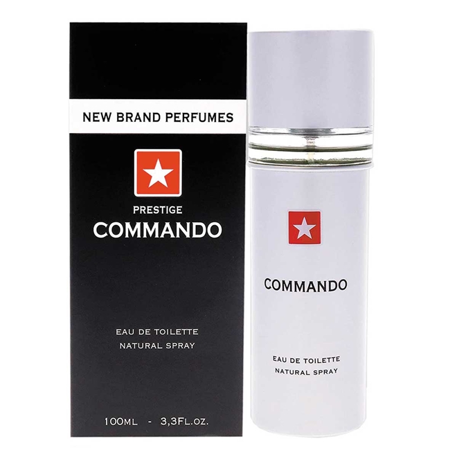 Perfume New Brand Prestige Commando For Men - Eau de Toilette Masculino
